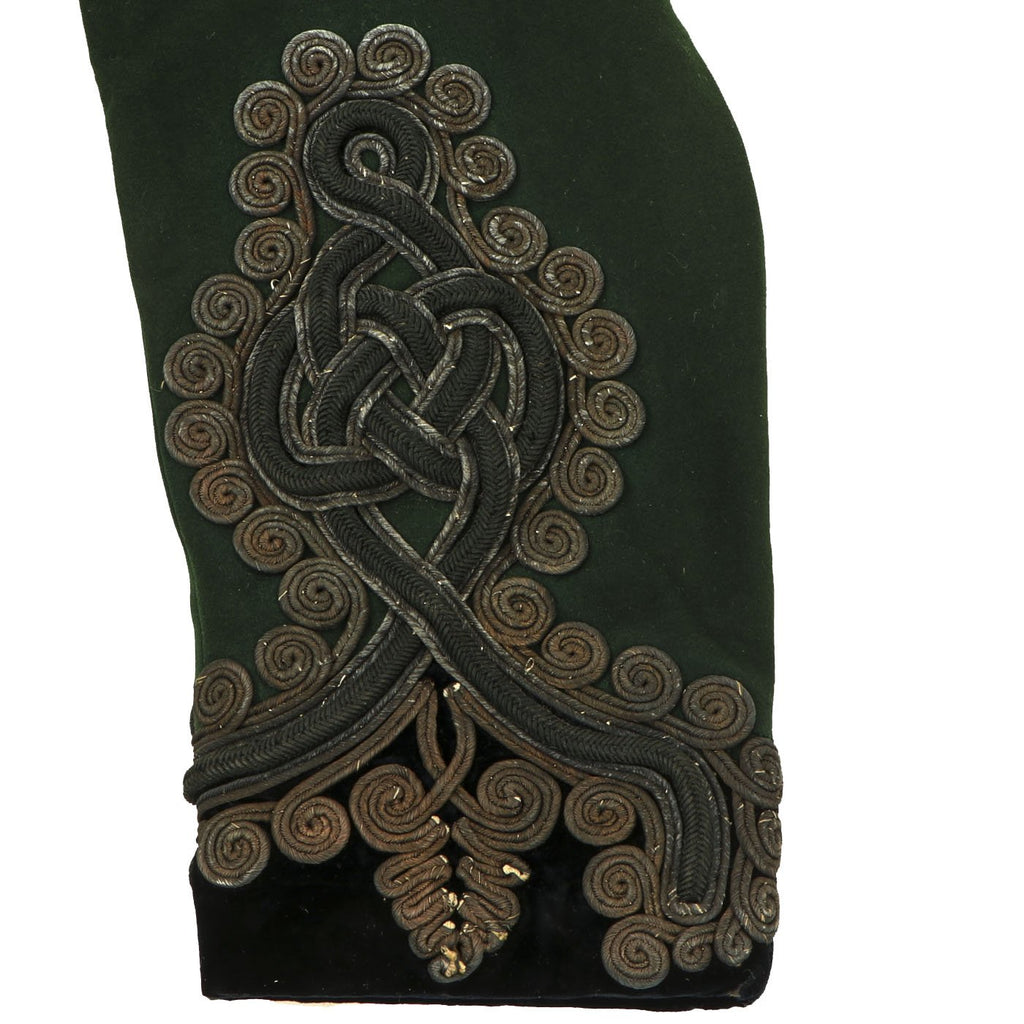 Original British Victorian Robin Hood Rifles Officer Atilla Dress Tuni ...