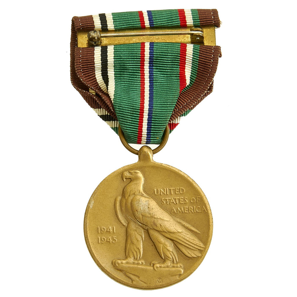 Original U.S. WWII 330th Infantry Regiment Named WIA Medals and Docume ...