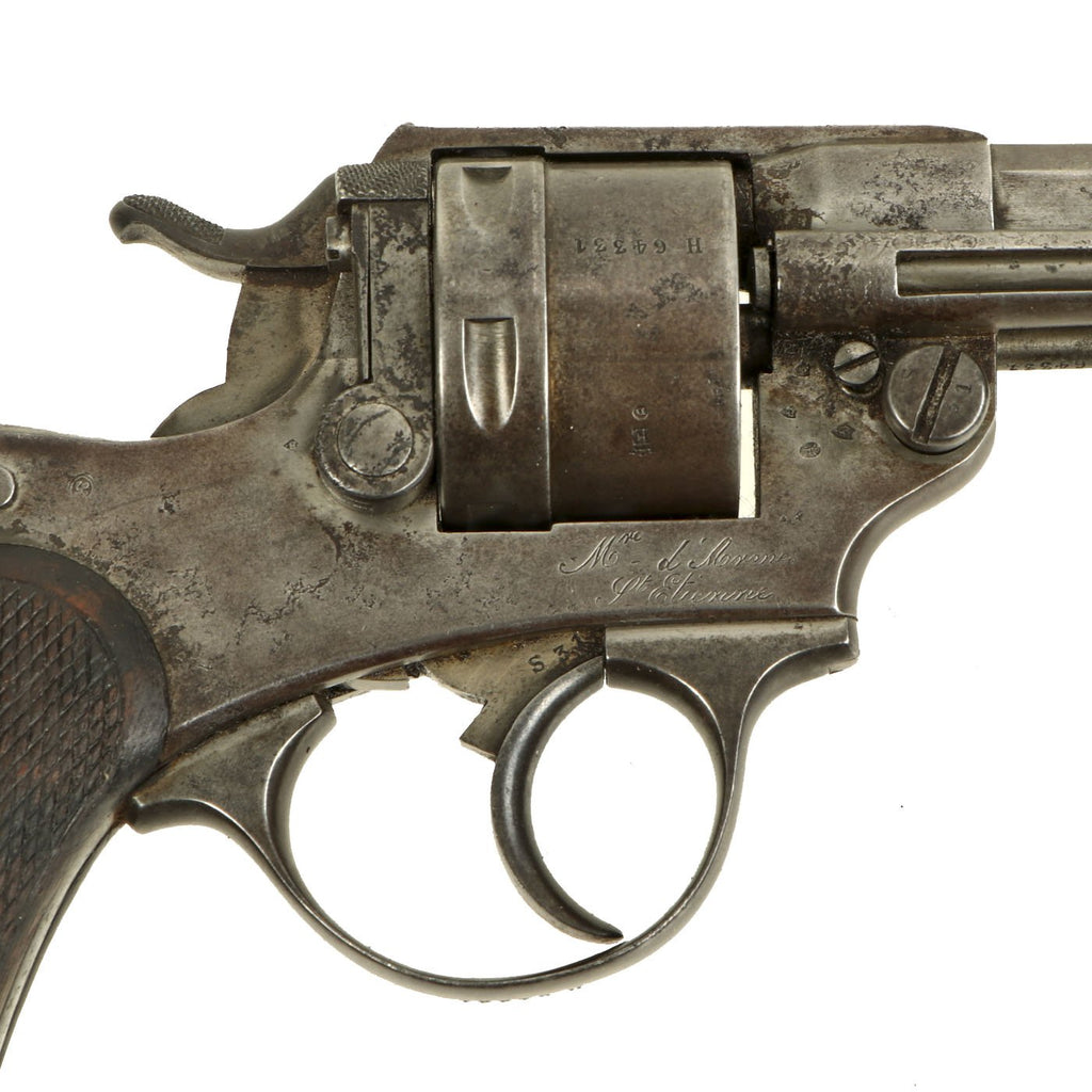 Original French MAS Modèle 1873 11mm Revolver Dated 1882 - Serial Numb ...