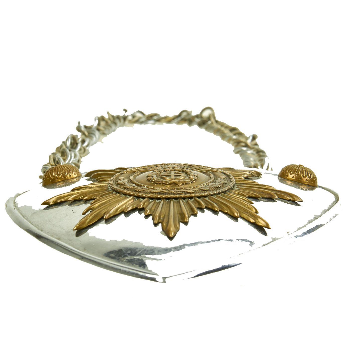 Original German WWII SA Standard Bearer's Gorget with Chain - Sturmabt ...