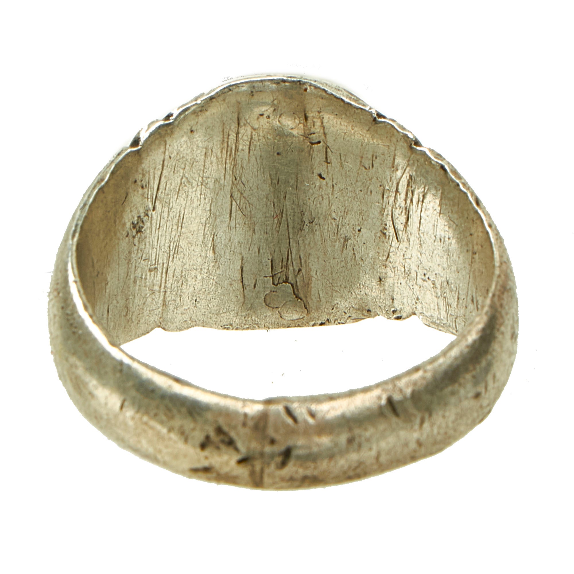 Original U.S. WWII Military Trench Art Ring Lot Featuring 33rd Infantr ...