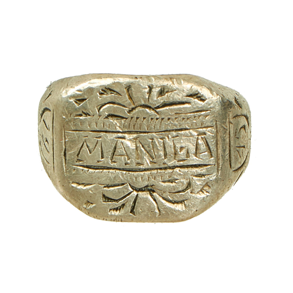 Original U.S. WWII Military Trench Art Ring Lot Featuring 3rd Army Rin ...