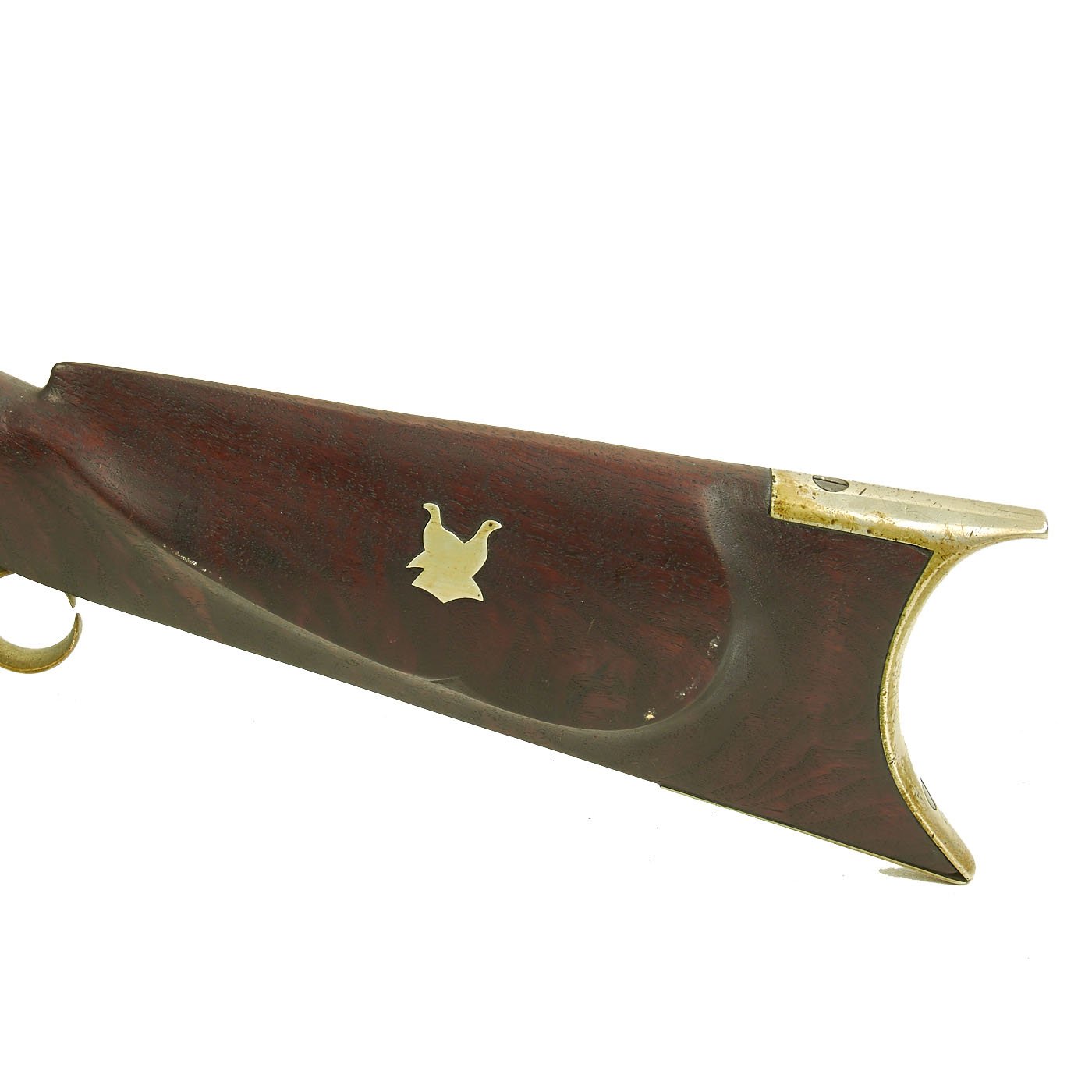 Original U.S. New England Underhammer Percussion Target Rifle with Nam ...