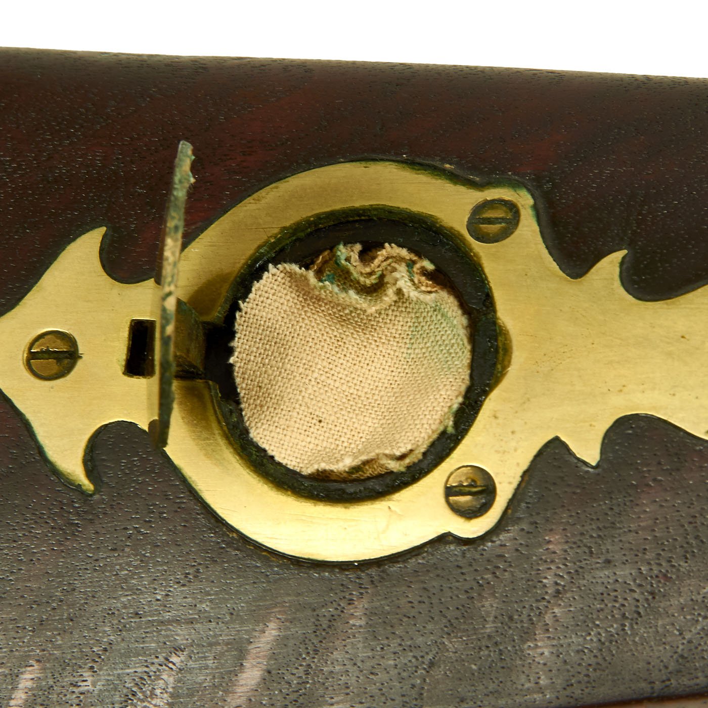 Original U.S. New England Underhammer Percussion Target Rifle with Nam ...