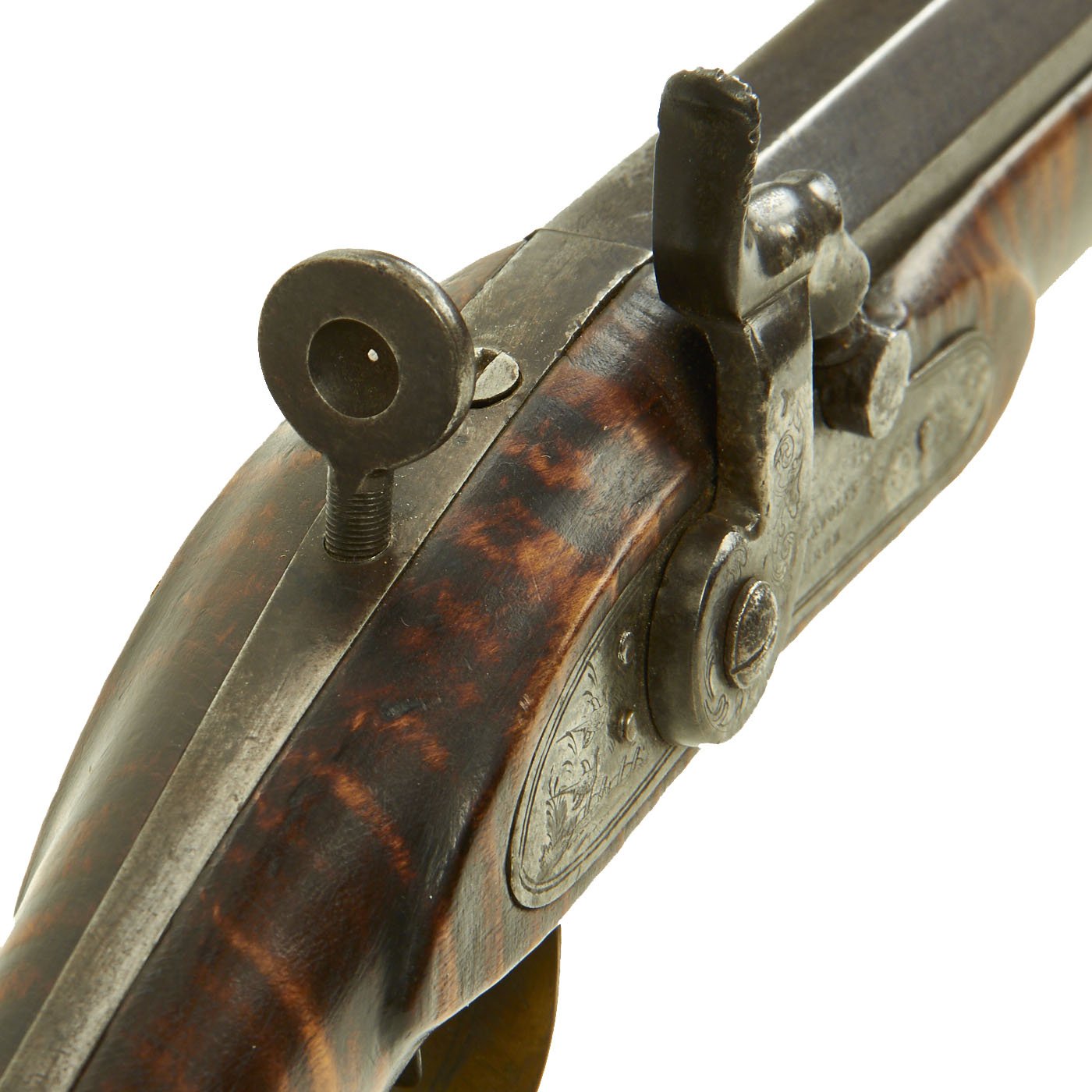 Original U.S. Pennsylvania Percussion Target Rifle by Whitmore & Wolff ...