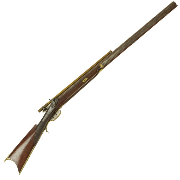 Original U.S. Civil War Era Percussion Target Rifle by Nelson Lewis wi ...