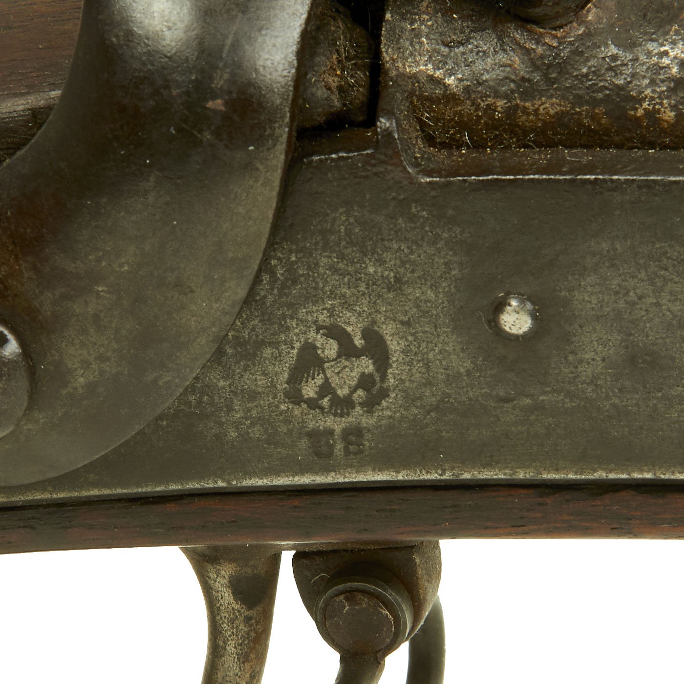 Original U.S. Springfield Model 1816 Percussion Converted Musket with ...