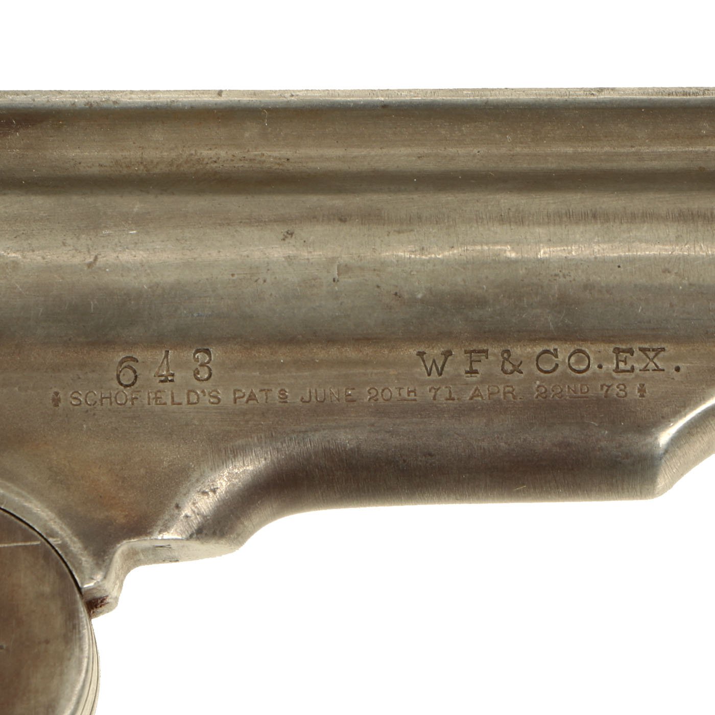 Original U.S. Smith & Wesson 2nd Model Schofield .45cal Revolver with – International Military ...