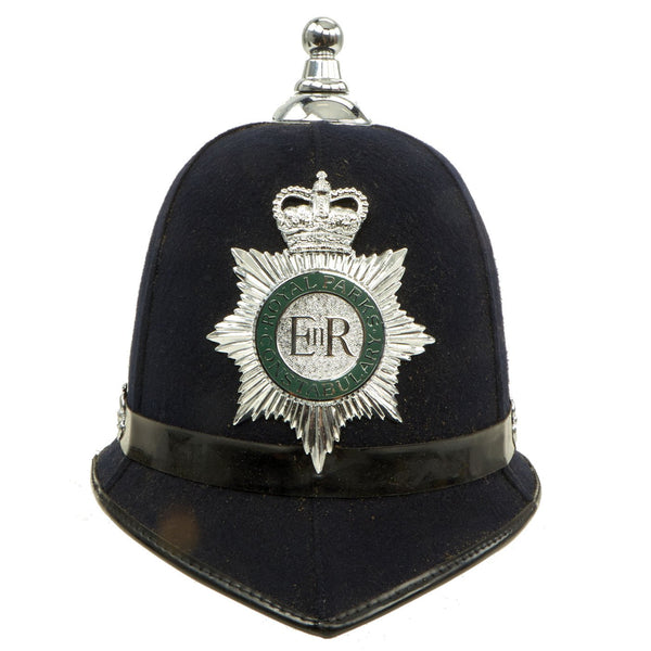 Original British “Ball Top” Royal Parks Constabulary Police Bobby Helm ...