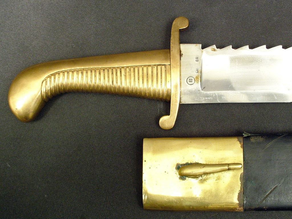 Russian Imperial M-1827 Sawback Falchion Pioneer Sword – International ...