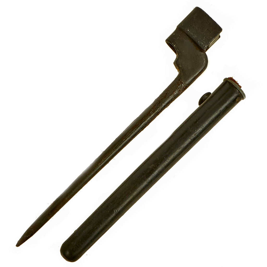 Original British WWII SMLE No.4 MKII Spike Bayonet With Plastic Victor ...