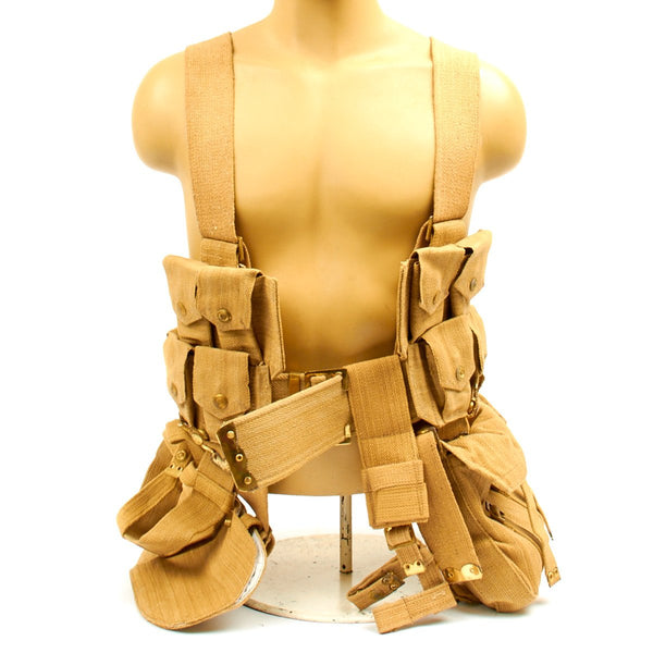 British WWI Pattern 1908 Complete Webbing Equipment Set - Grade 2 ...