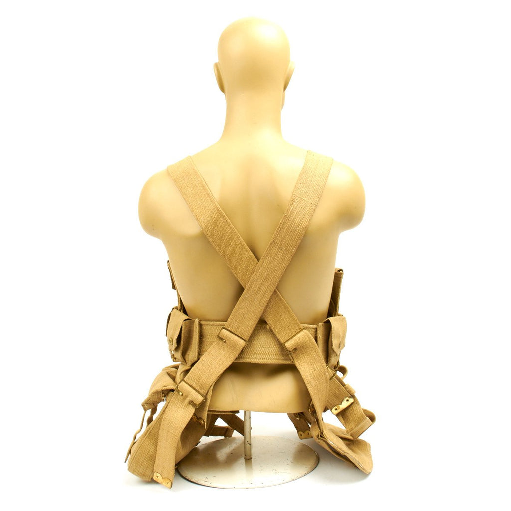 British WWI Pattern 1908 Complete Webbing Equipment Set - Grade 2 ...
