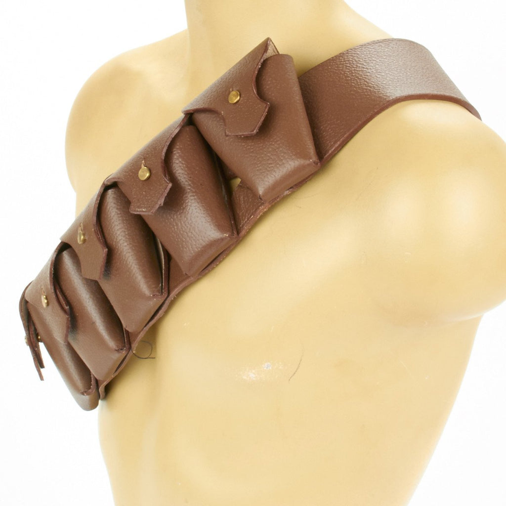 British P-1903 Leather Five Pocket Bandolier, P1903, Pattern 1903 ...