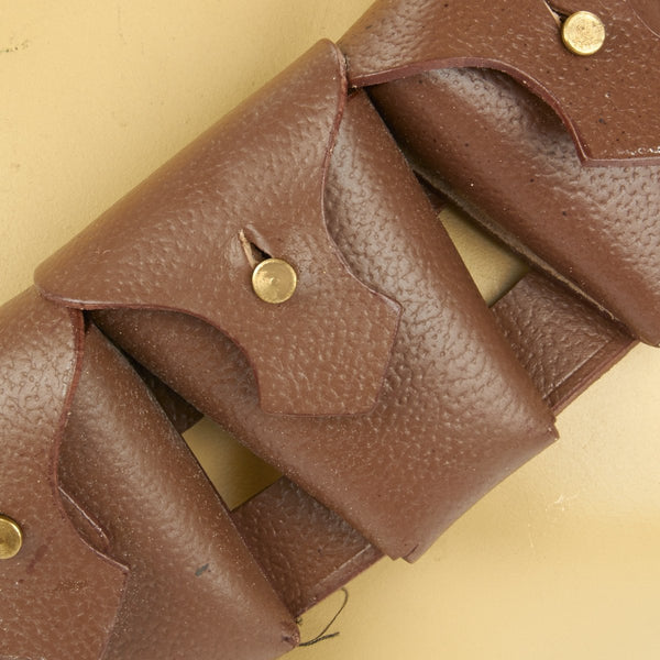 British P-1903 Leather Five Pocket Bandolier, P1903, Pattern 1903 ...