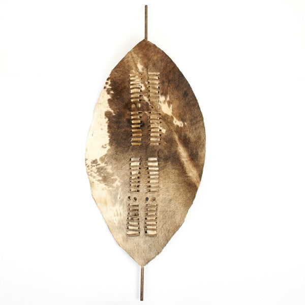 Zulu War Isihlangu Cow Hide Battle Shield – International Military Antiques