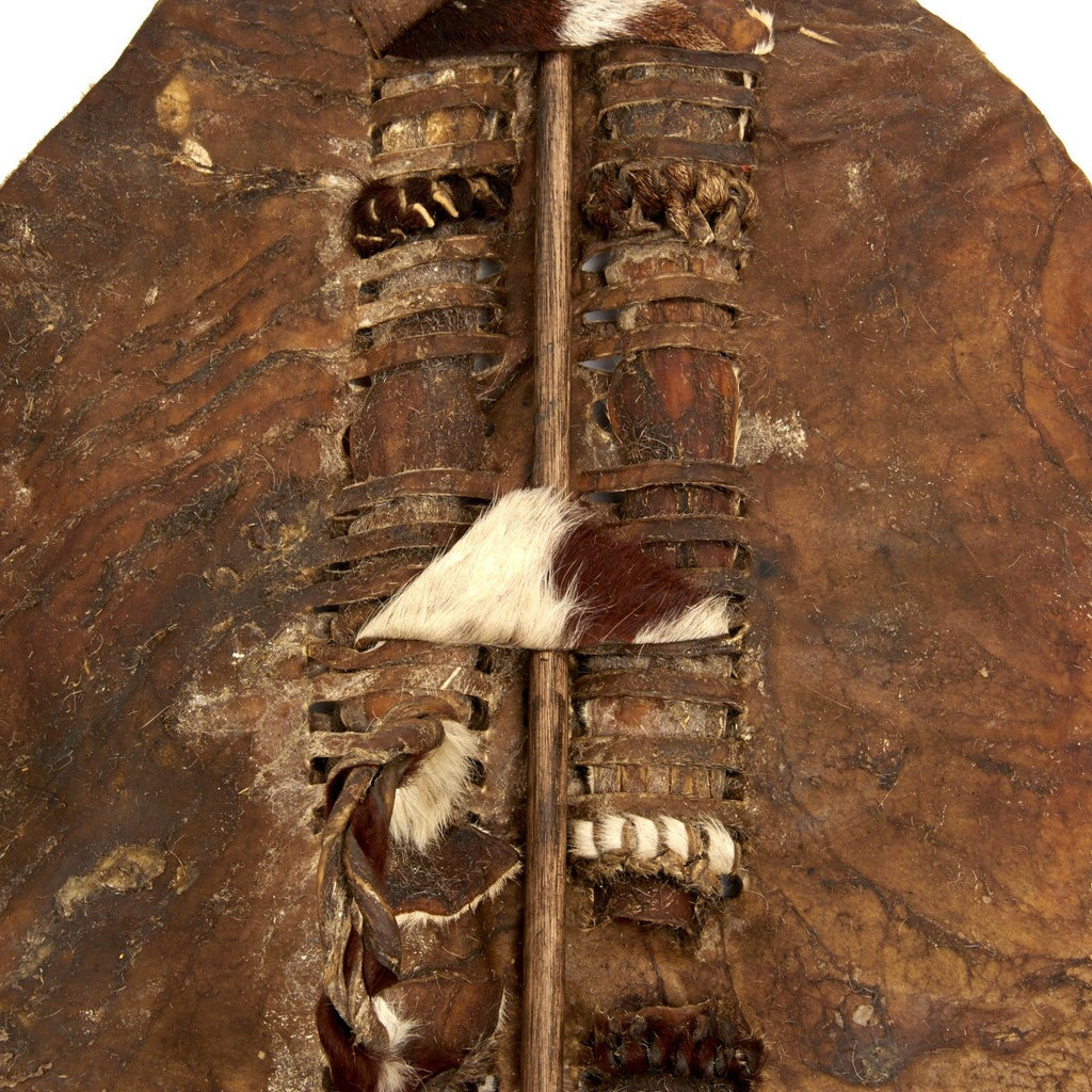 Zulu War Isihlangu Cow Hide Battle Shield – International Military Antiques