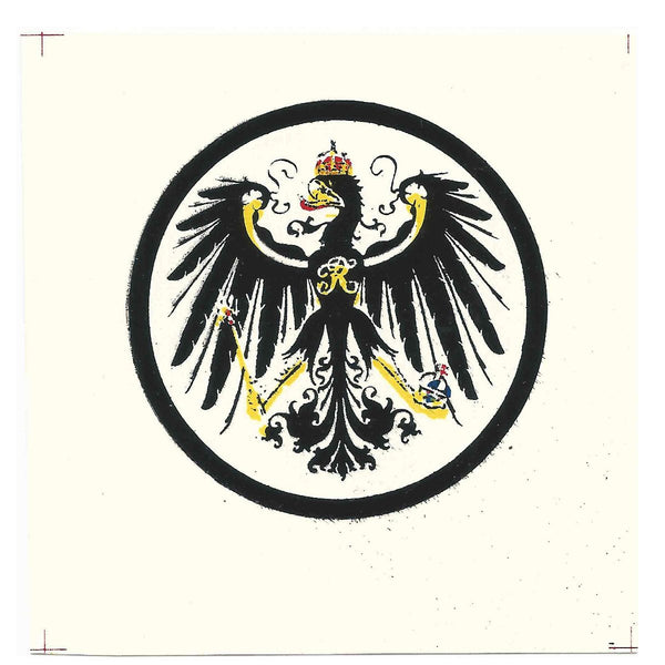 German WWI Decal: Kingdom of Prussia Coat of Arms – International ...