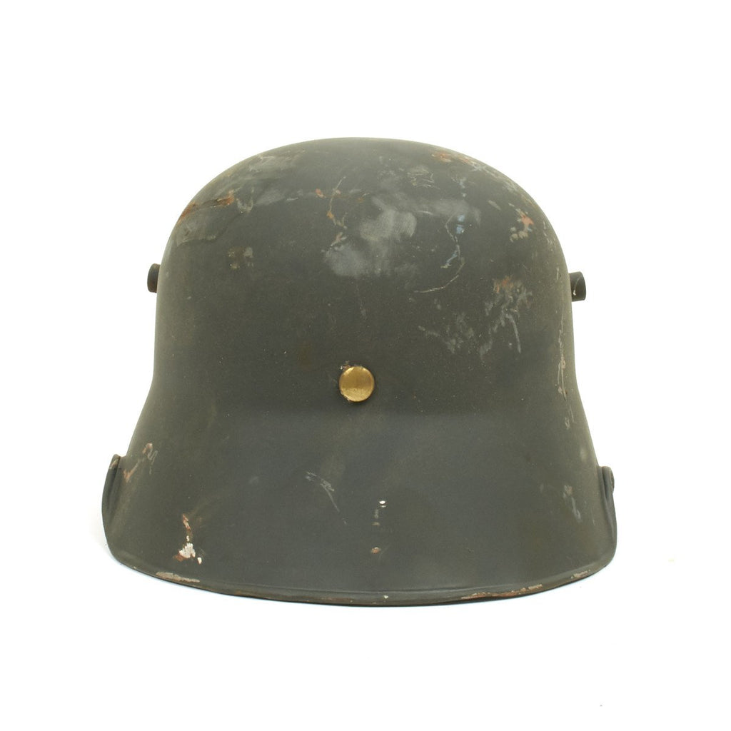 German WWI M18 Steel Ear Cut Out Cavalry Steel Helmet- Grade 2 ...