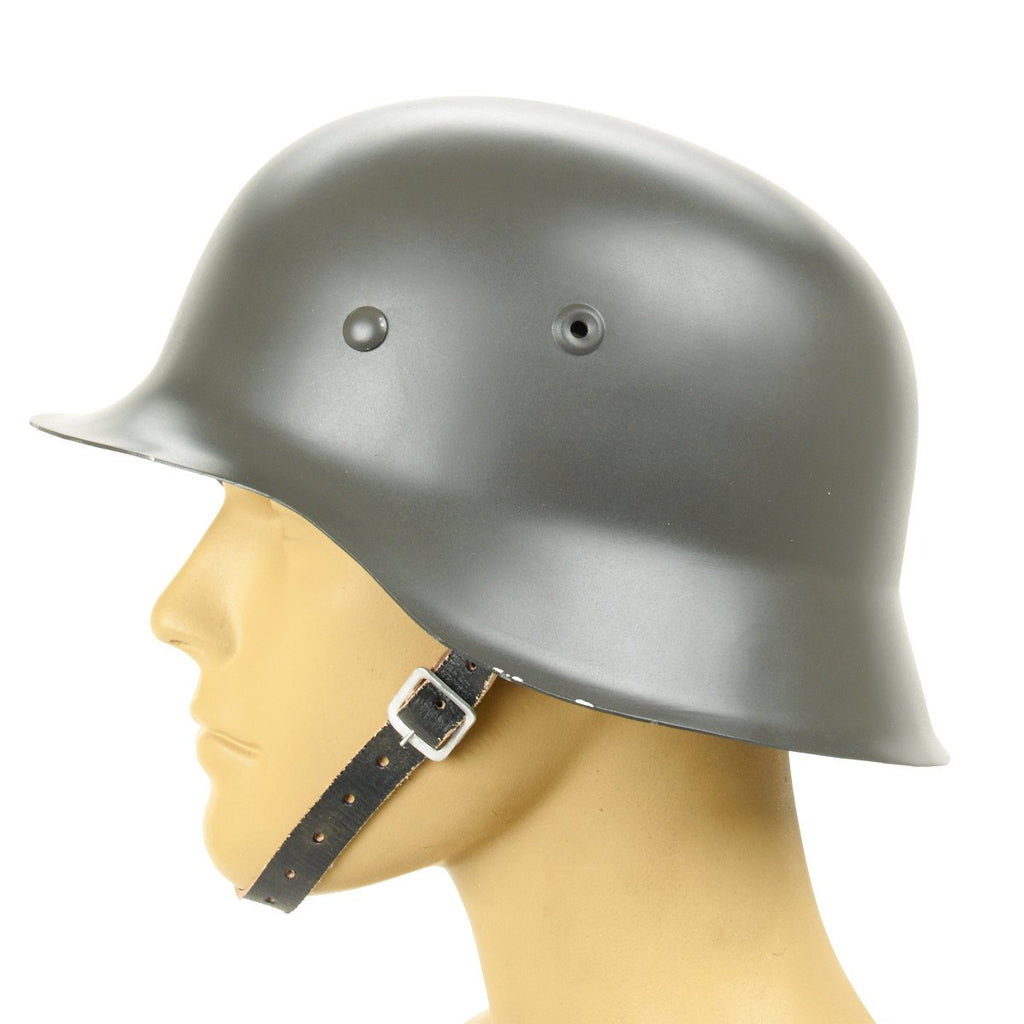 German WWII M42 Steel Helmet Stahlhelm 42- Extra Large Size ...