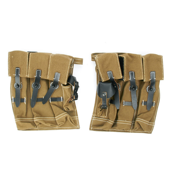 German WWII MP 44 Magazine Web and Leather Pouch Set – International ...