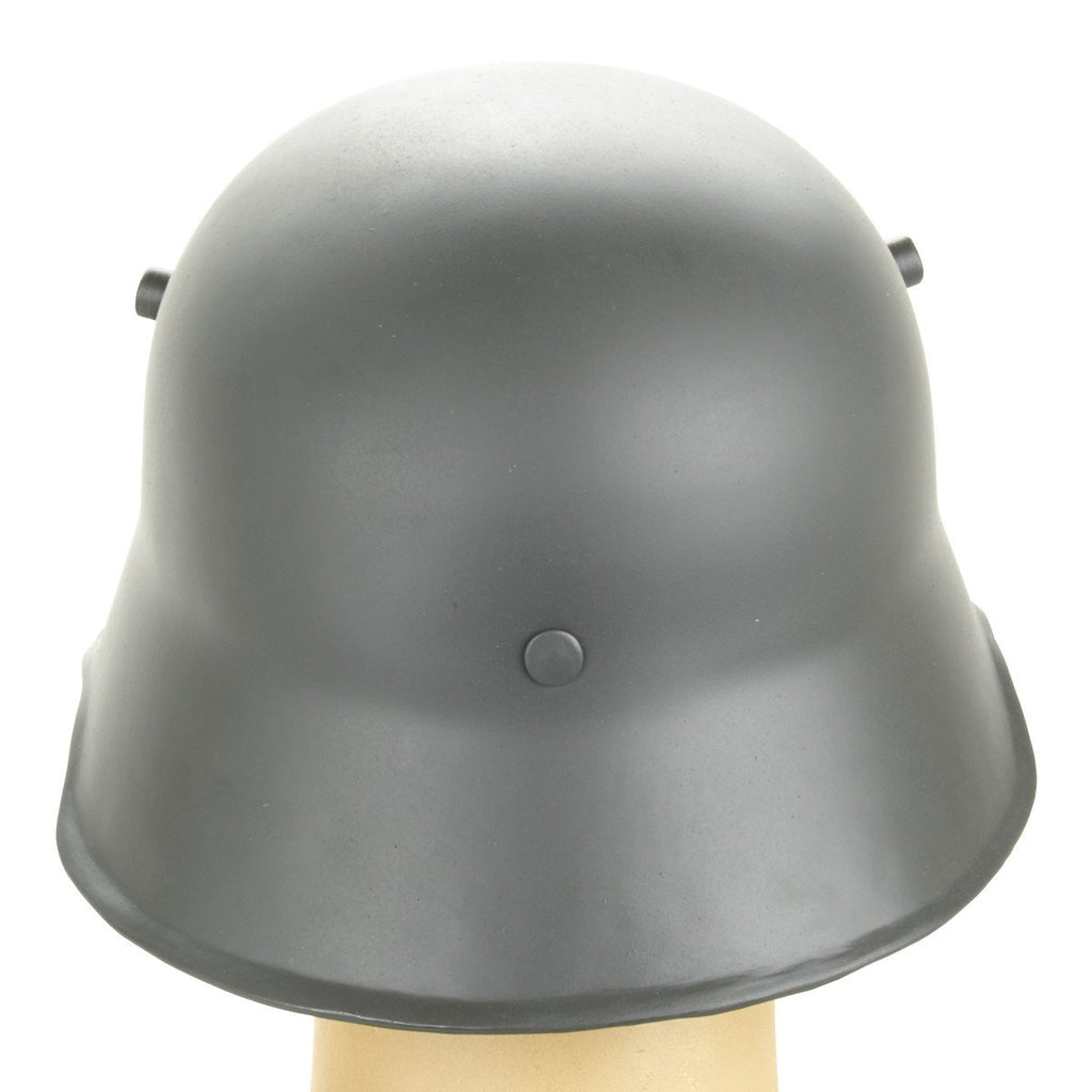 German WWI M18 Steel Ear Cut Out Helmet with Leather Liner ...