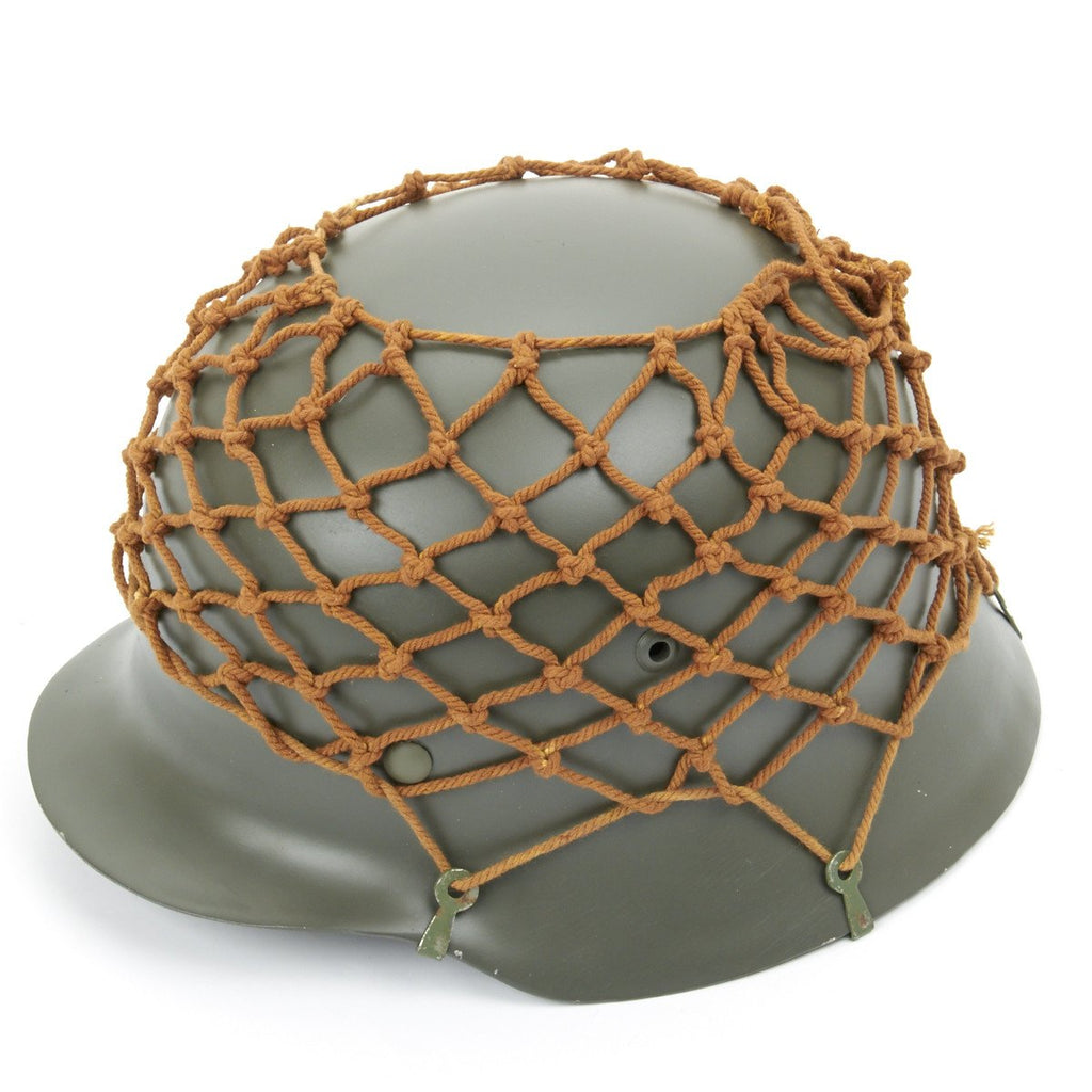 German WWII Helmet Net – International Military Antiques