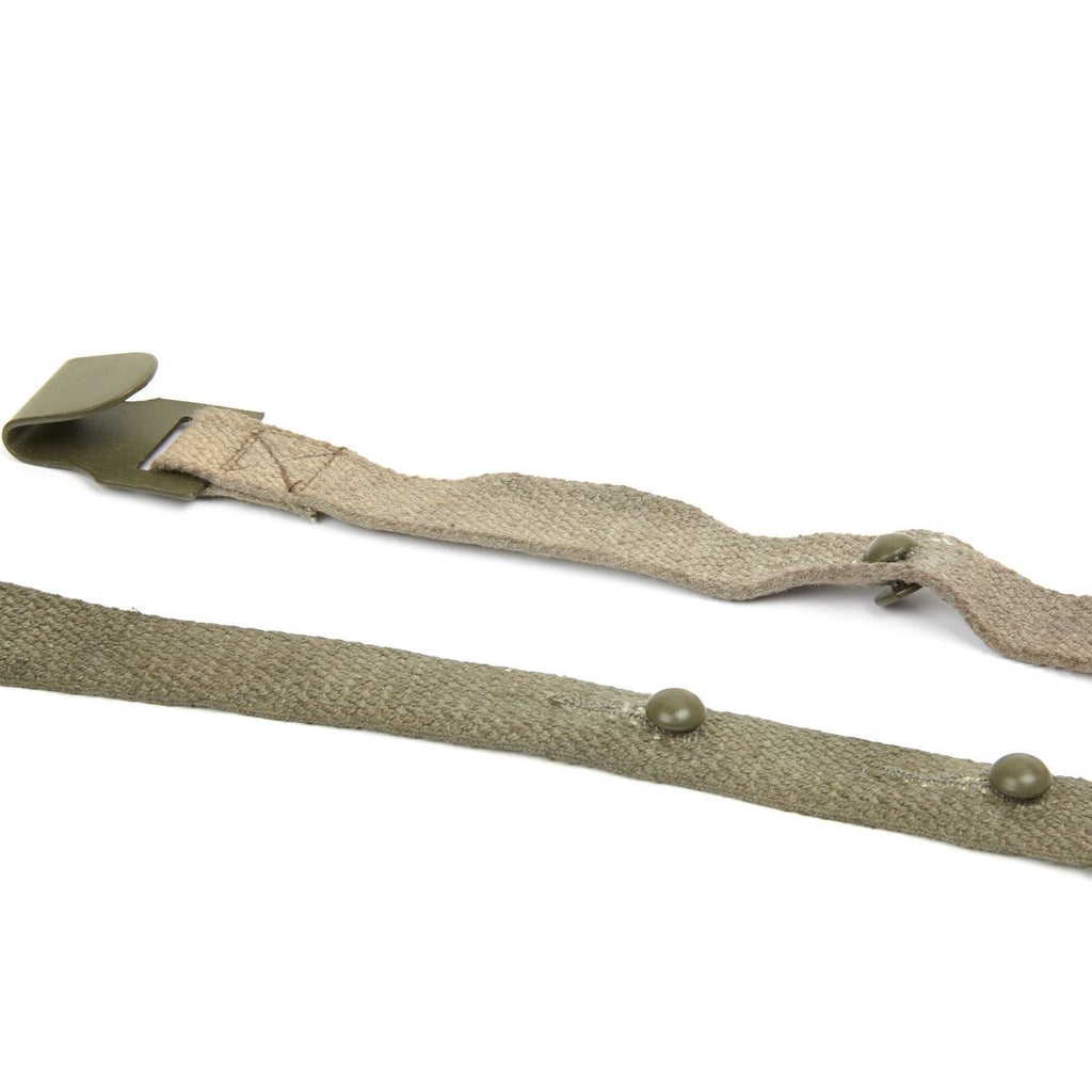 German WWII Carry Strap Set for Gas Mask Can – International Military ...