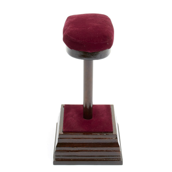 Museum Style Wood and Velvet Helmet Display Stand – International ...