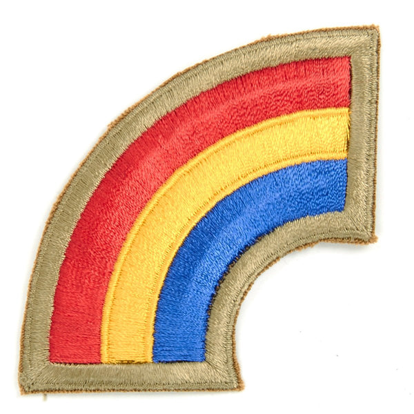 U.S. WWII 42nd Infantry Division Shoulder Patch- Rainbow ...