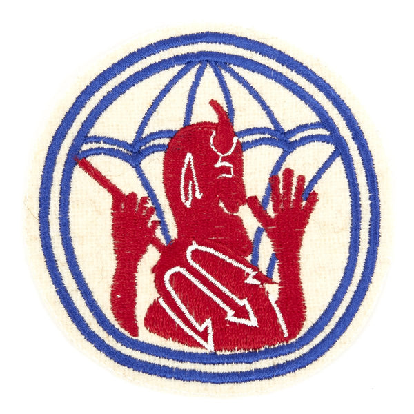 U.S. WWII 504th Parachute Infantry Regiment Shoulder Patch- Devils in ...