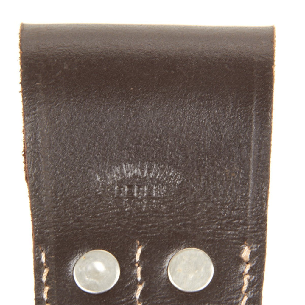 German WWI Brown Leather Butcher 98/05 Bayonet Frog – International ...