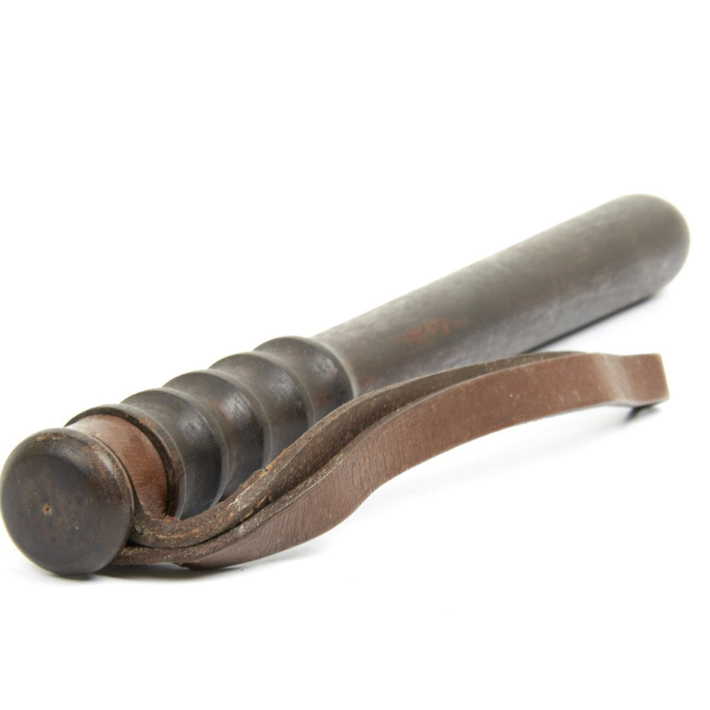 Original British Bobby Police Vintage Truncheon with Leather Carry Case ...