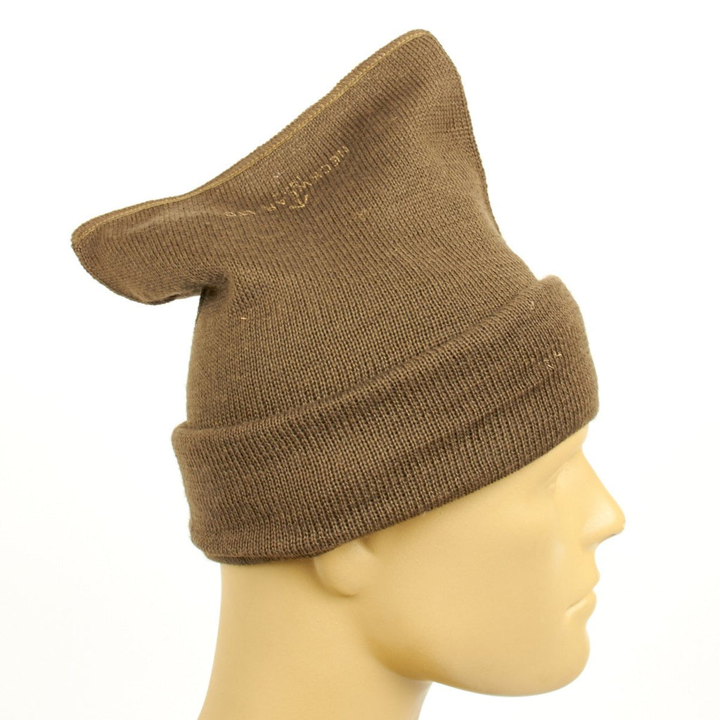 British WWII Original P-1937 Wool Commando Cap Comforter ...