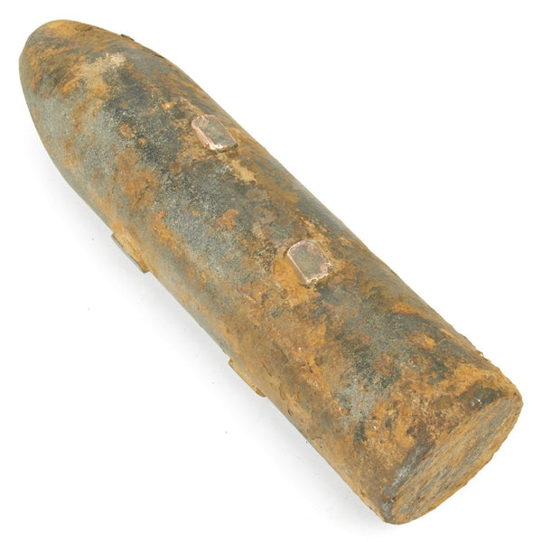 Original U.S. Civil War type Armstrong Inert 12-Pounder Studded Shell ...