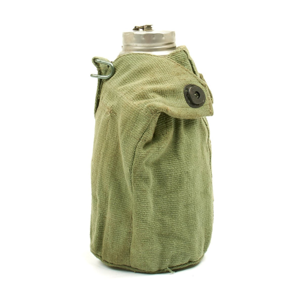 Original British WWII Pattern 1944 Water Bottle and Cup with Canvas ...