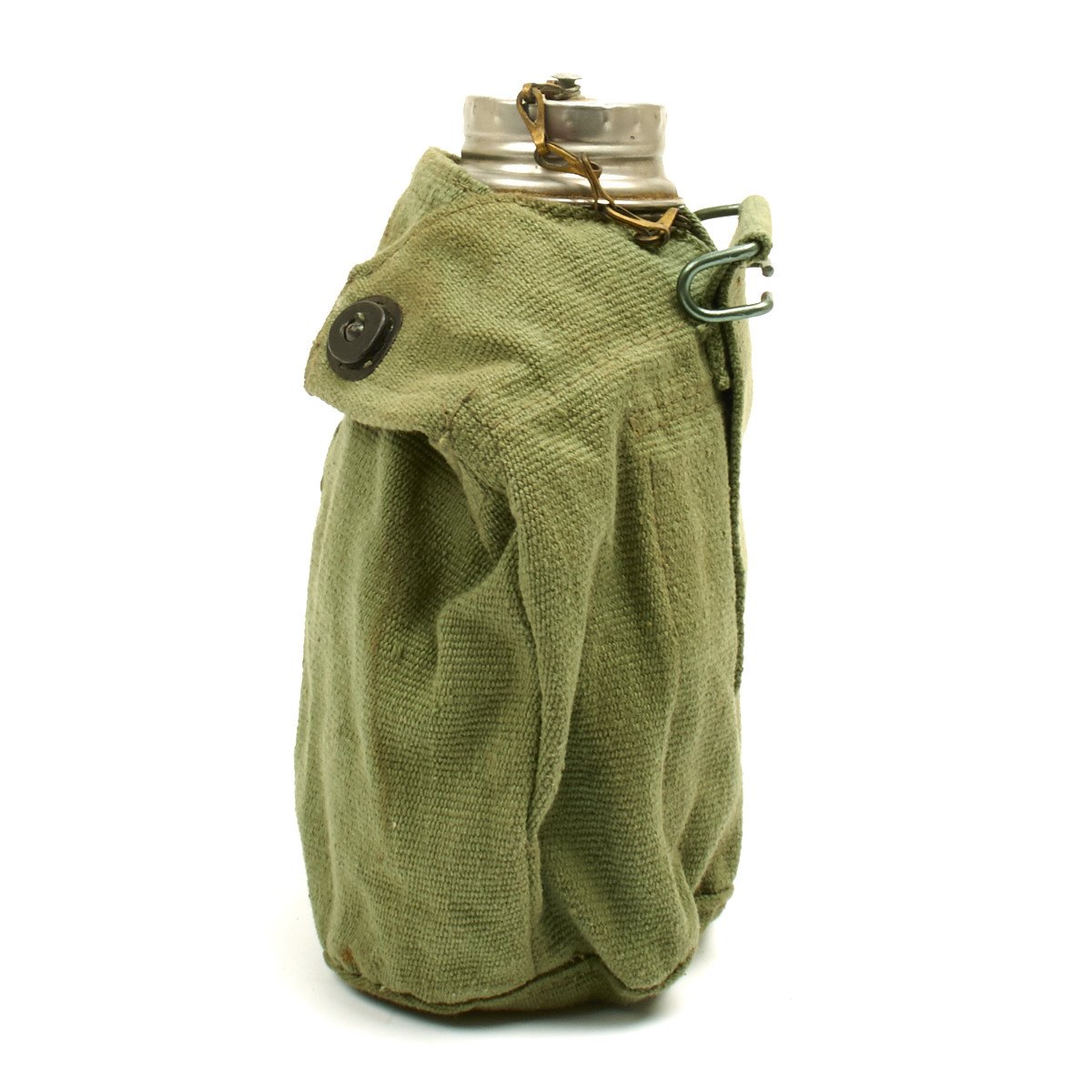 Original British WWII Pattern 1944 Water Bottle and Cup with Canvas ...