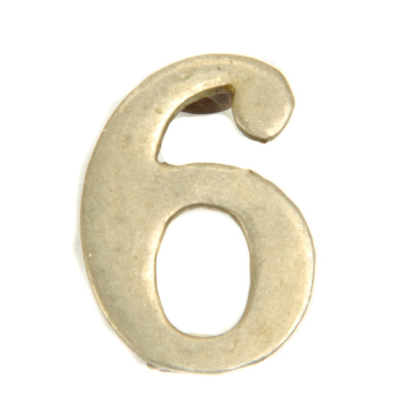 Original British Victorian Era Regimental Number - 6 – International ...