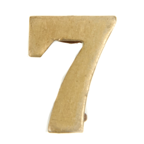 Original British Victorian Era Regimental Number - 7 – International ...