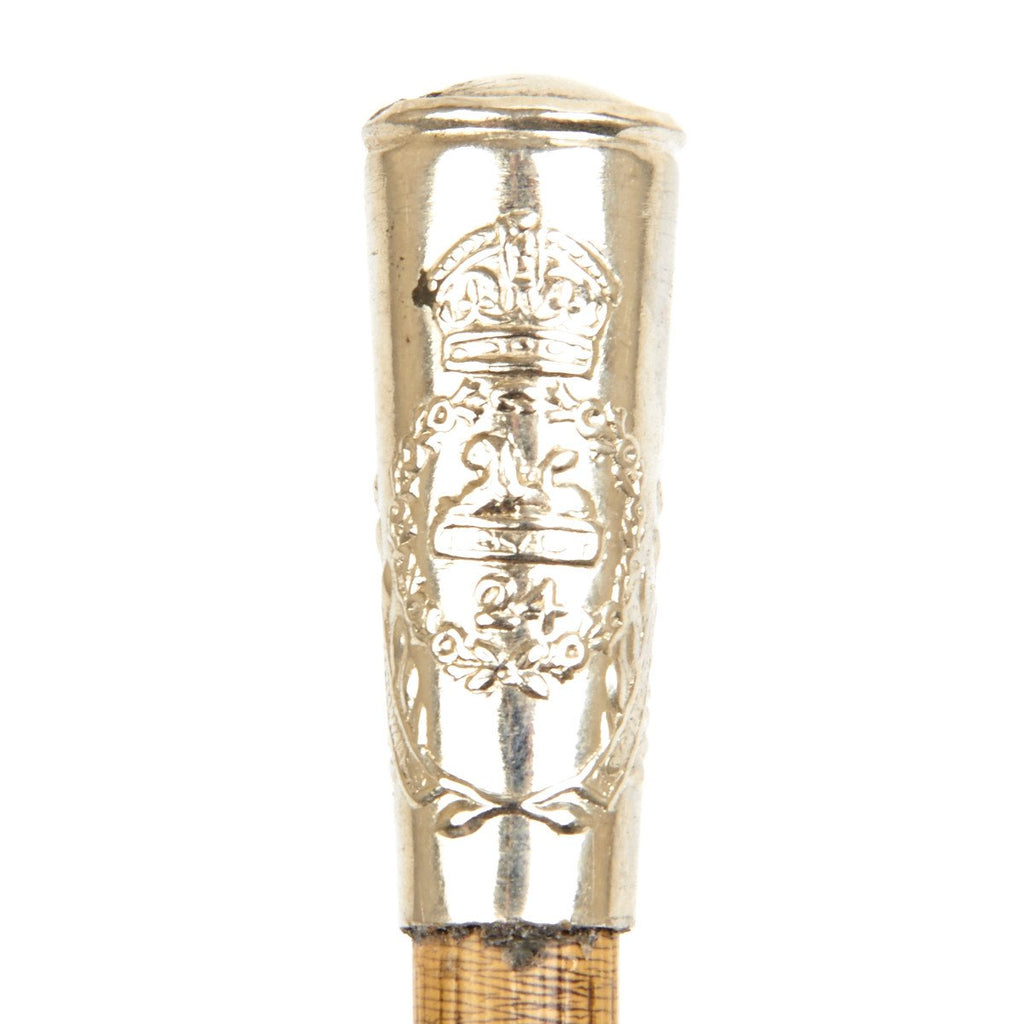 British Victorian Officer Regimental Swagger Stick- 24th of Foot ...