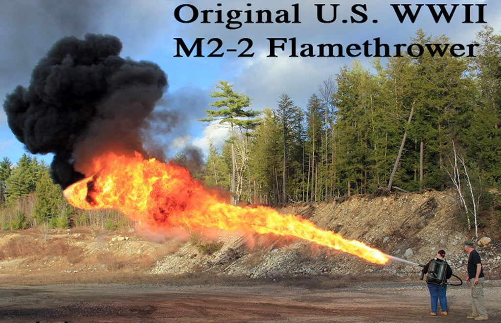 Original U.S. WWII M2-2 Flamethrower Dated 1945 – International ...