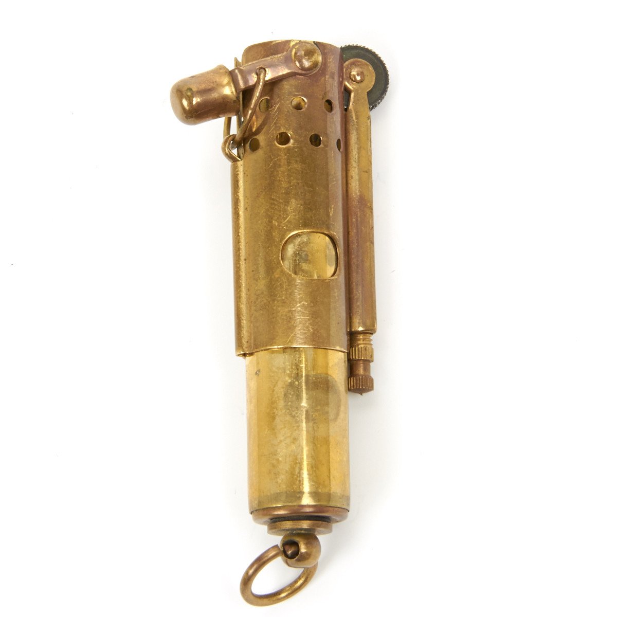 Original U.S. WWI All Brass Push Pull Tower Cigarette Lighter ...