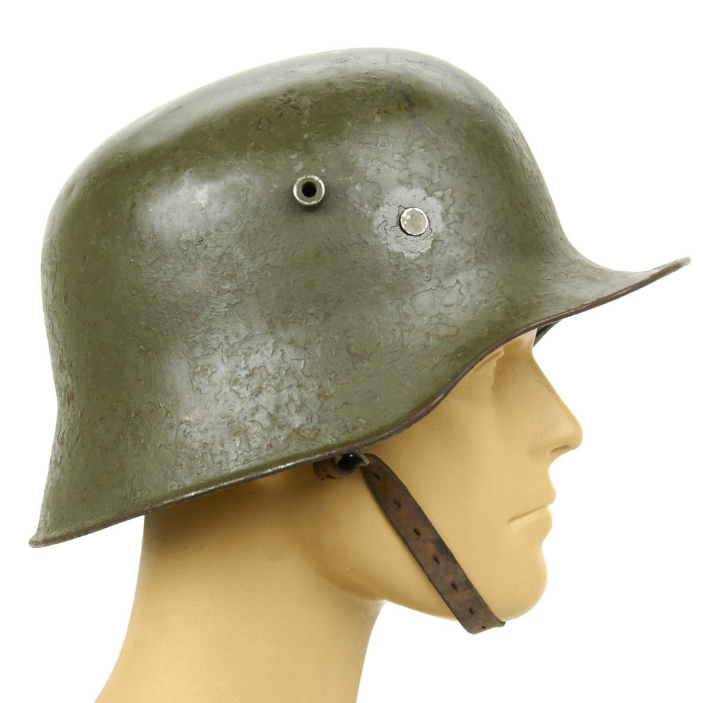 Original Imperial German WWI M18 Stahlhelm Helmet - Shell Size 68 ...