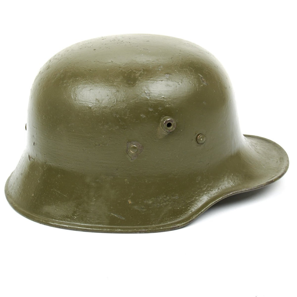 Original Imperial German WWI M18 Stahlhelm Helmet - Shell Size 68 ...