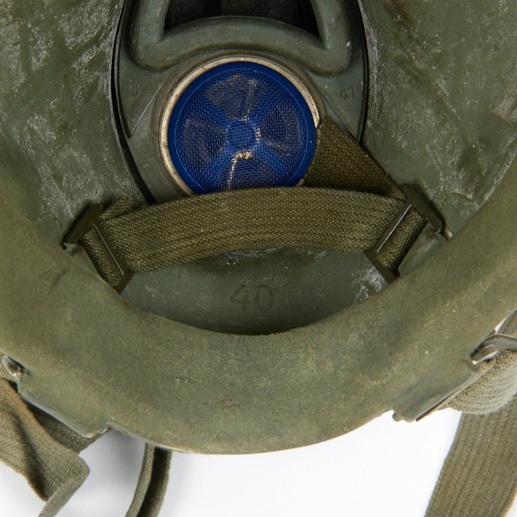 Original German WWII M-38 Gas Mask & Filter - Excellent Condition ...