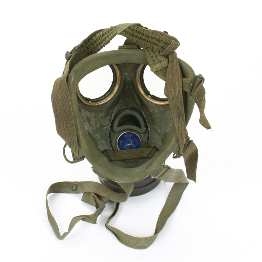 Original German WWII M-38 Gas Mask & Filter - Excellent Condition ...