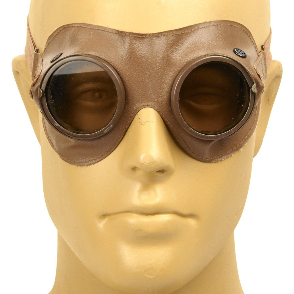 Original German WWII Ultrasin Mountain and Motorized Troop Goggles by ...