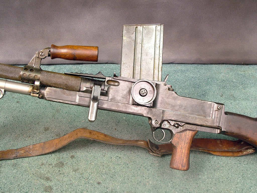 German ZB26/30(t) WW2 Display LMG (Czech) w/ Transit Chest ...