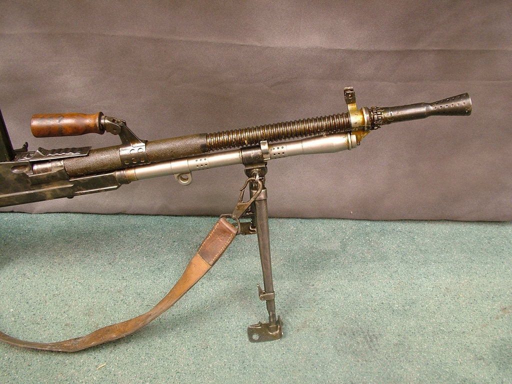 German ZB26/30(t) WW2 Display LMG (Czech) w/ Transit Chest ...