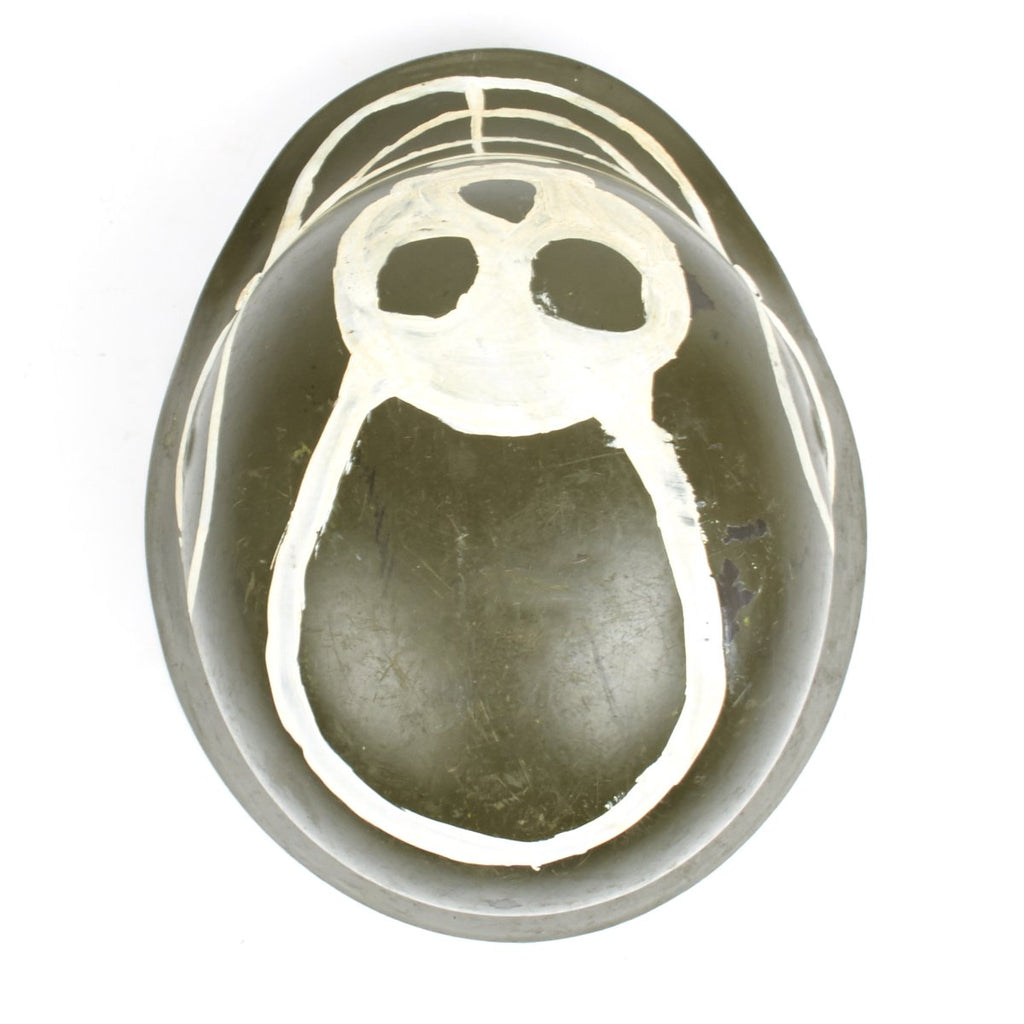 Original Finnish M40/55 Helmet with Winter War Skull - Finnish 4th Div ...